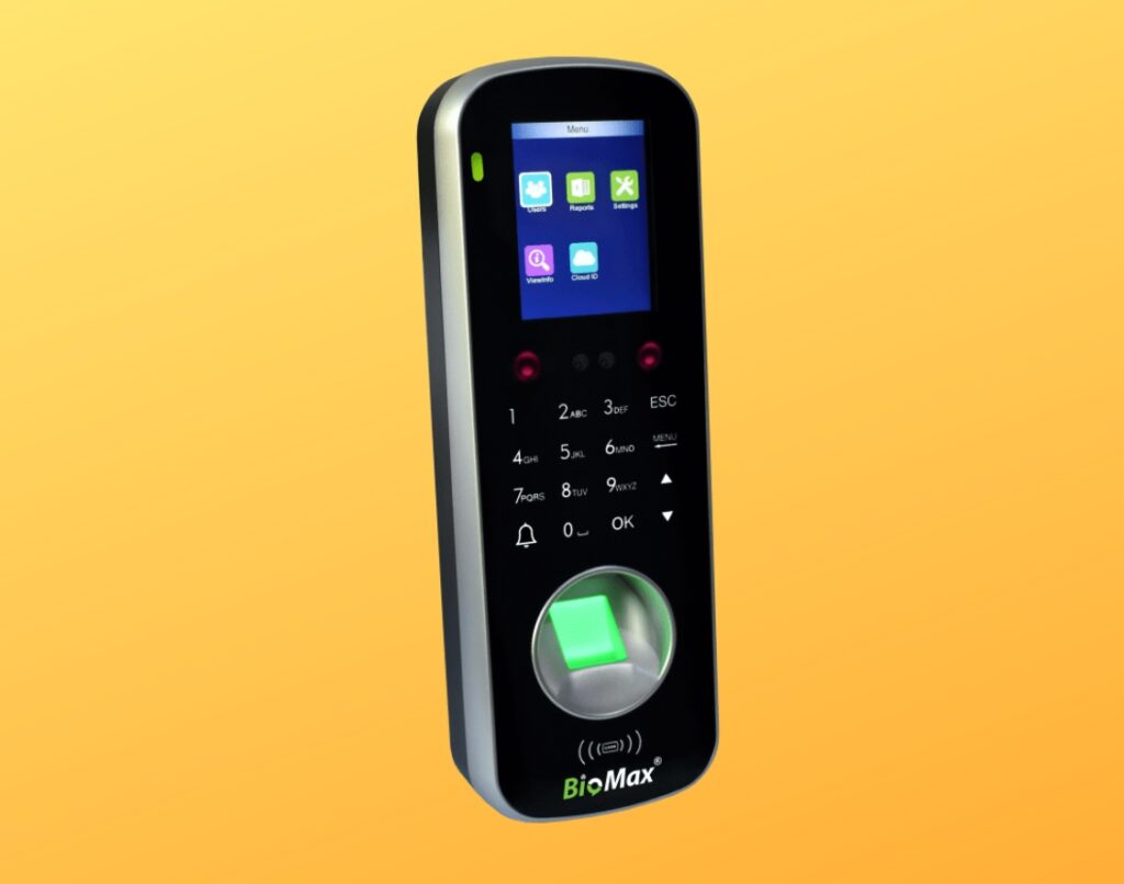 Biomax BioAccess: Real-Time Biometric Machine - Aditya Systems